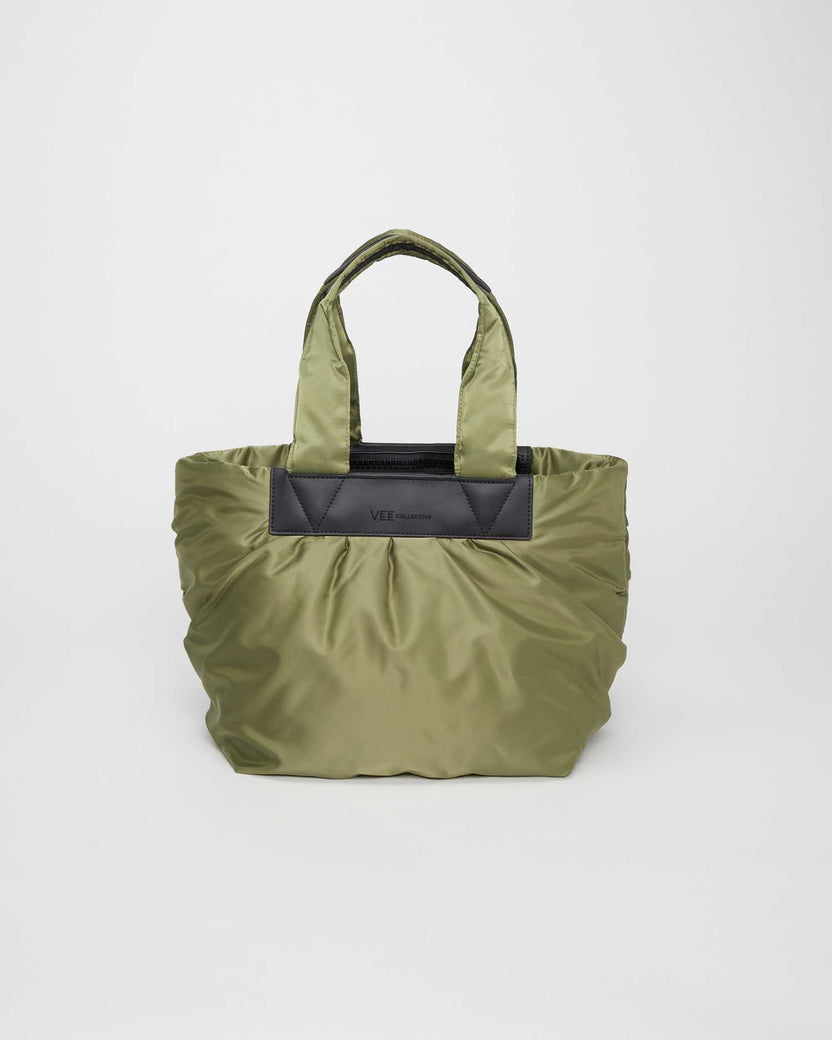 Caba Tote Small | Olive Small Tote Bags | VEE COLLECTIVE