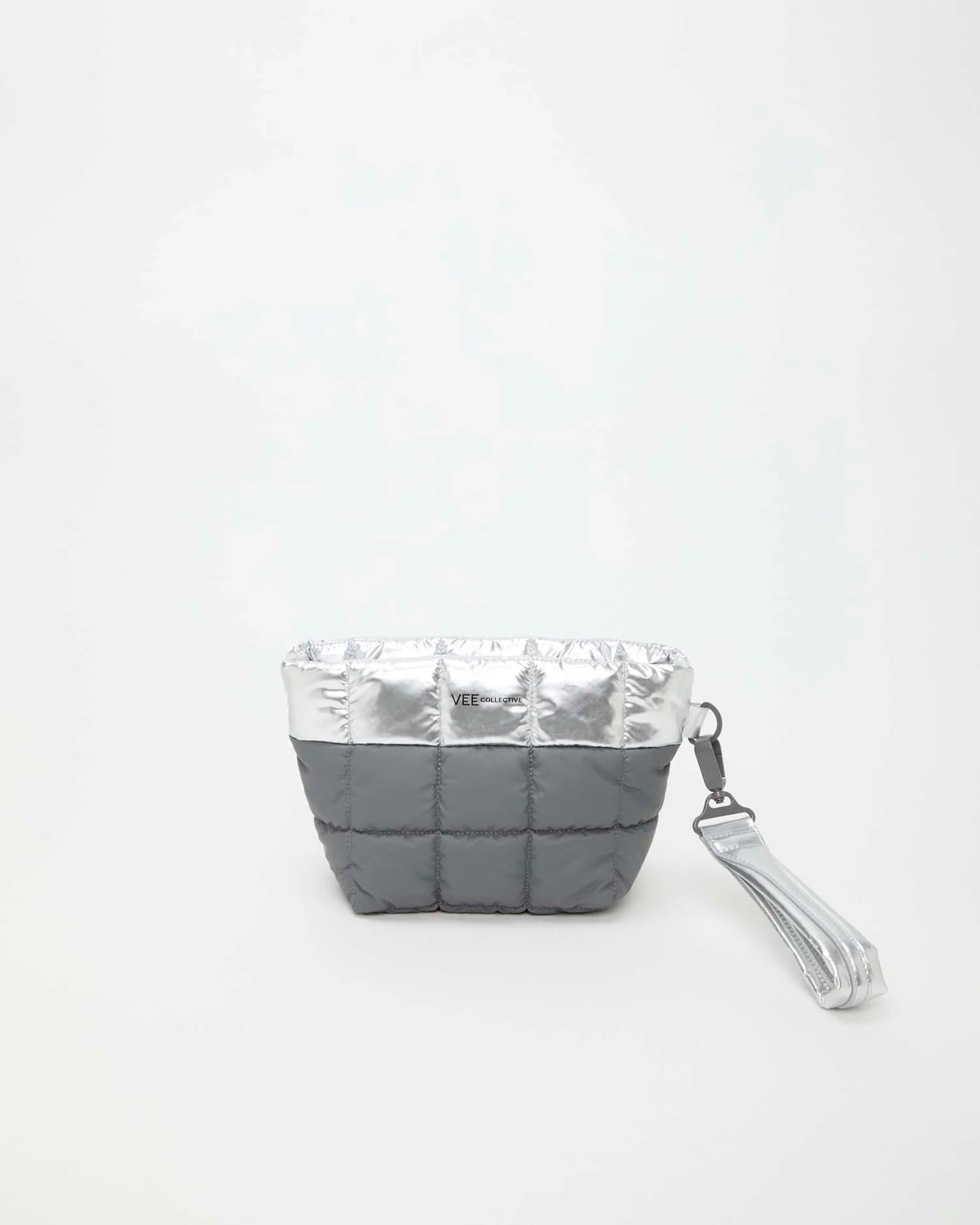 Porter Clutch Silver Grey | Clutches | VEE COLLECTIVE