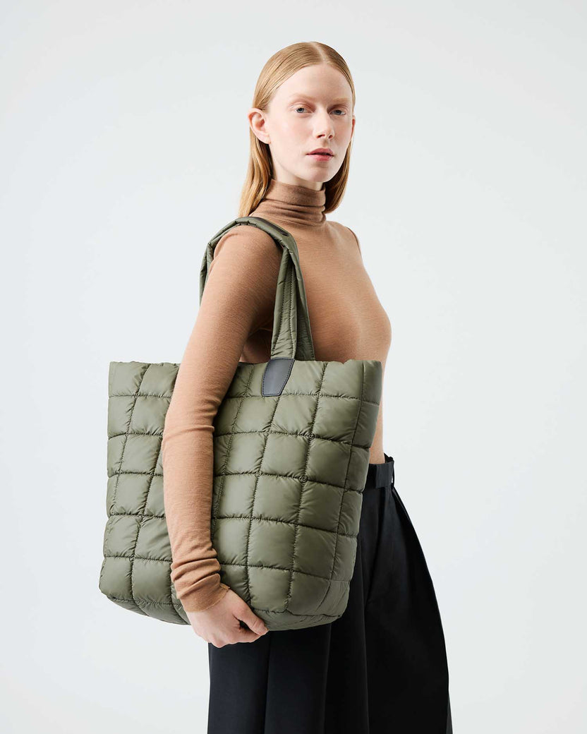 Porter Shopper | Moss Shopper Bags | VEE COLLECTIVE