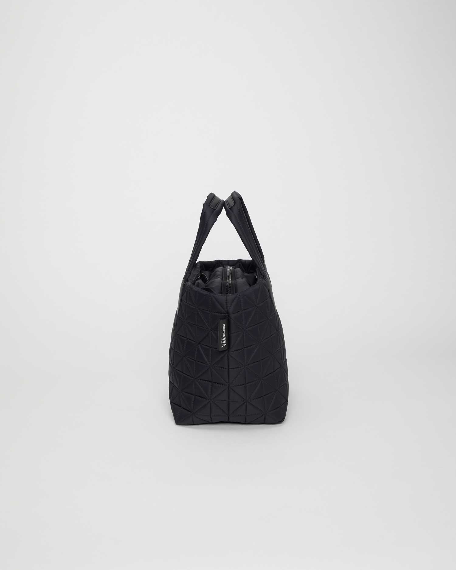 Vee Tote Small | Black Small Tote Bags | VEE COLLECTIVE