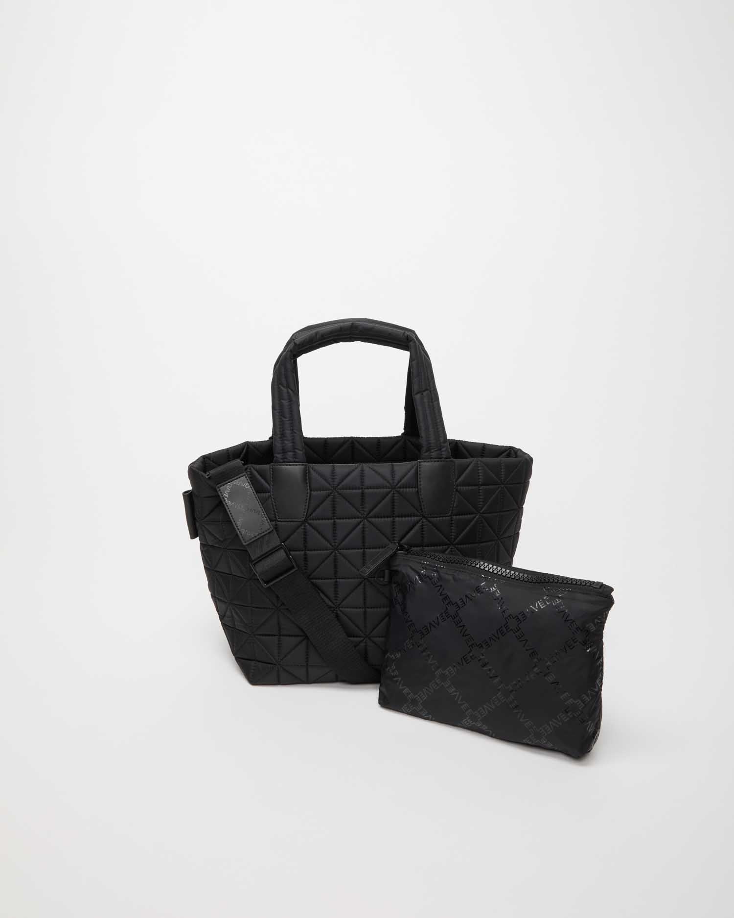 Vee Tote Small | Black Small Tote Bags | VEE COLLECTIVE